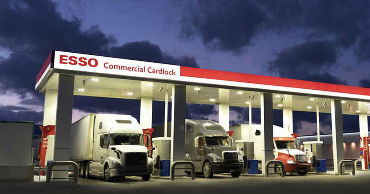 Carte de carburant Relais routier Esso - Cardlocks Esso